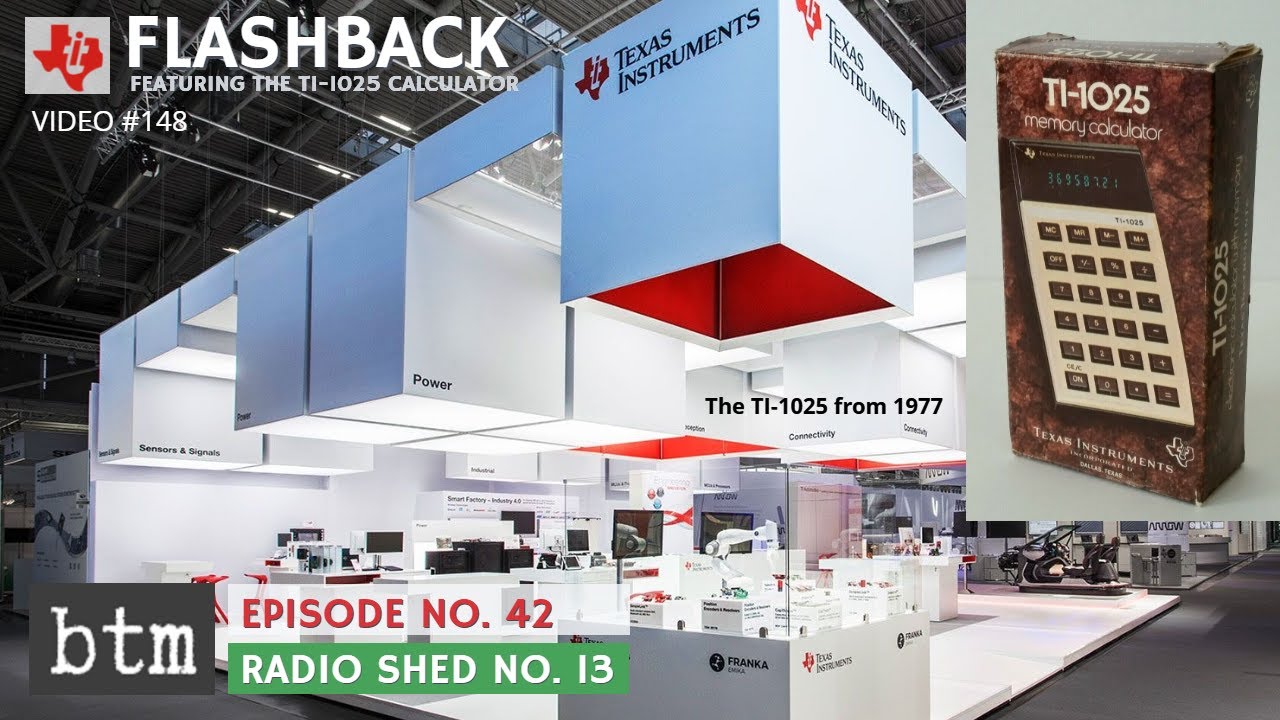 Texas Instrument’s Disco Era Calculator – the TI-1025 from 1977 | Datamath Gen 3: E42/R13