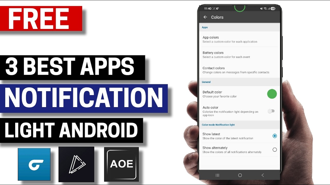 3 Best Free Notification Light Apps for Android 2026