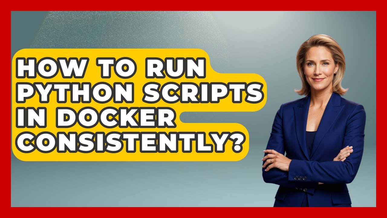 How To Run Python Scripts In Docker Consistently? | Python Code School News