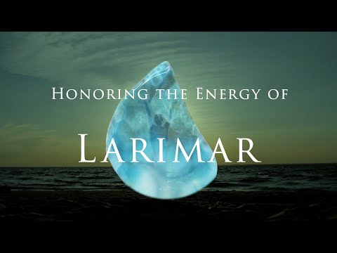 Honoring the Energy of the Larimar Stone