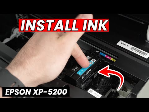 Epson XP 5200 : How to Replace The Ink Cartridges