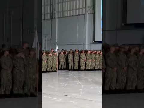 Navy formation VS marines #army #military #navy #marines
