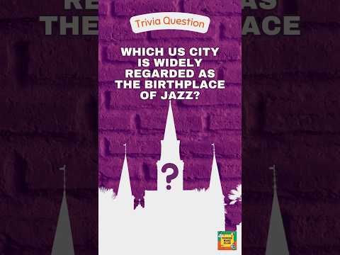 Can You Name THIS US City? ๐ท๐บ #Jazz #Music