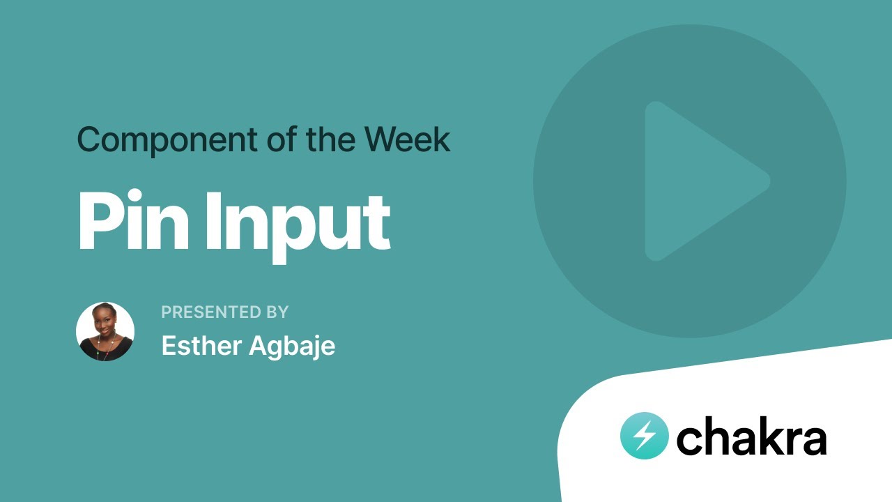 Pin Input (Component of the Week)