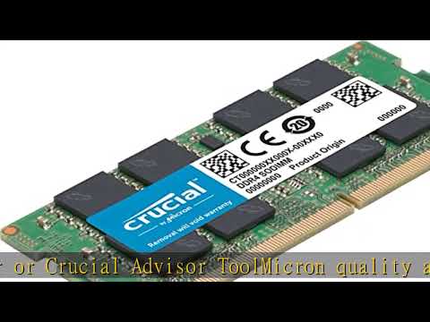 Crucial RAM 8GB DDR4 3200MHz CL22 (or 2933MHz or 2666MHz) Laptop Memory CT8G4SFRA32A