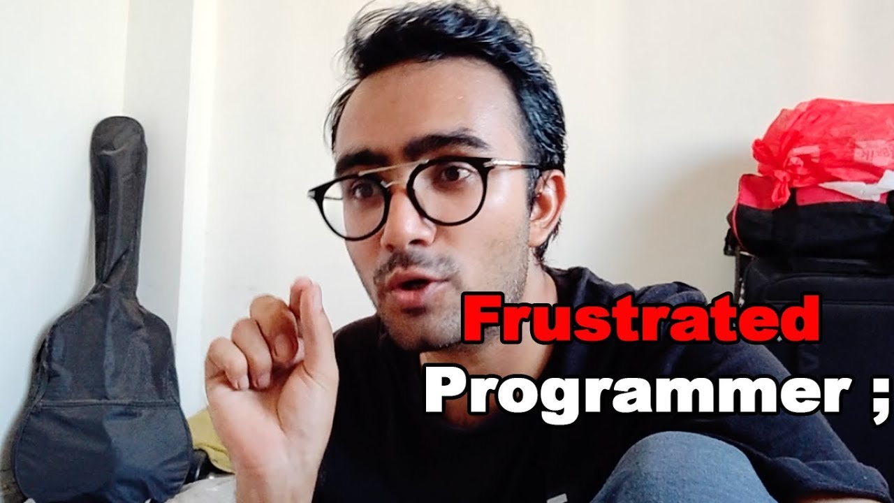 #frustratedprogrammer Frustrated Programmer | The Mediocre Coder