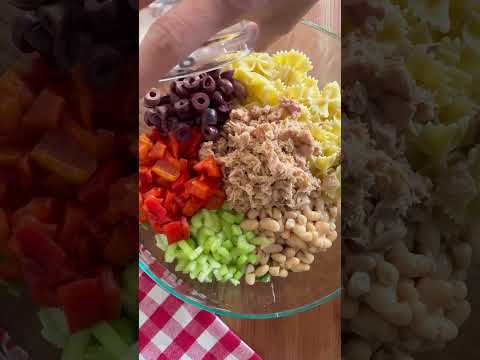 Italian Tuna Pasta Salad