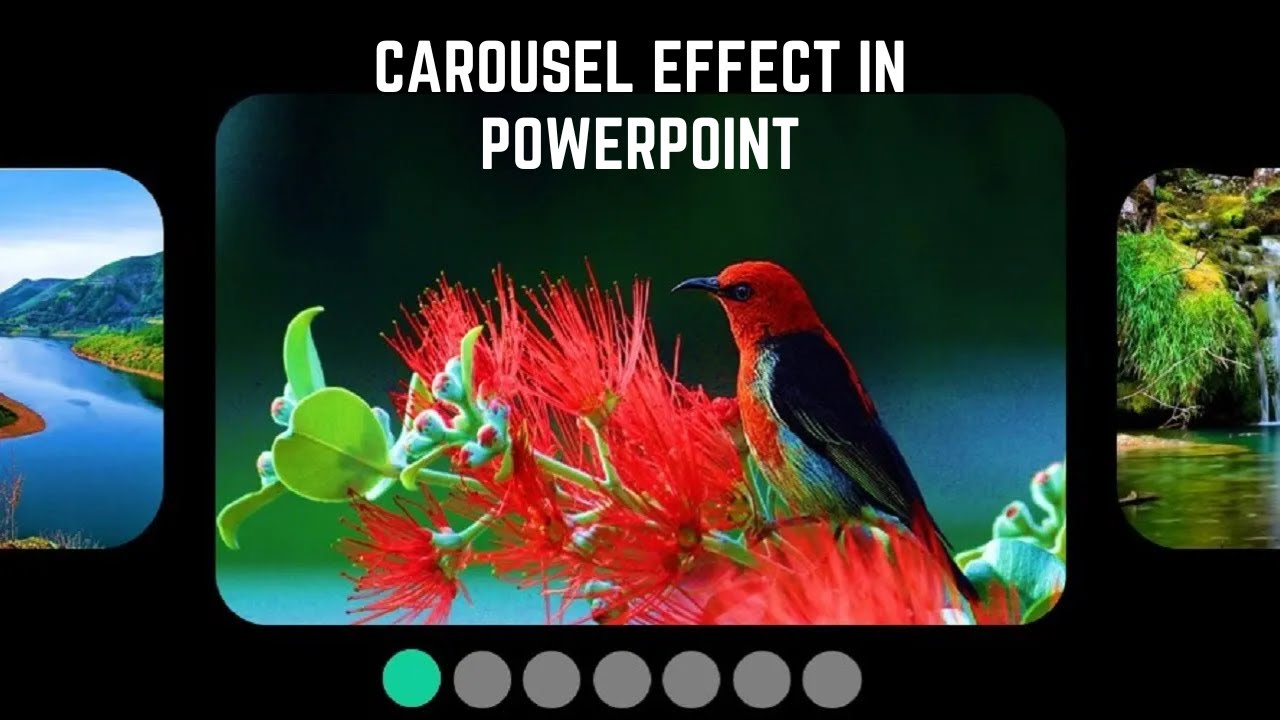 Carousel Effect in PowerPoint | Create Cool Picture Slideshow with Morph Transition