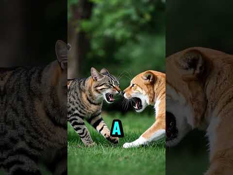 Epic Cat vs Dog Showdown! 🐾 Who Wins! #cats #catshorts #catstory