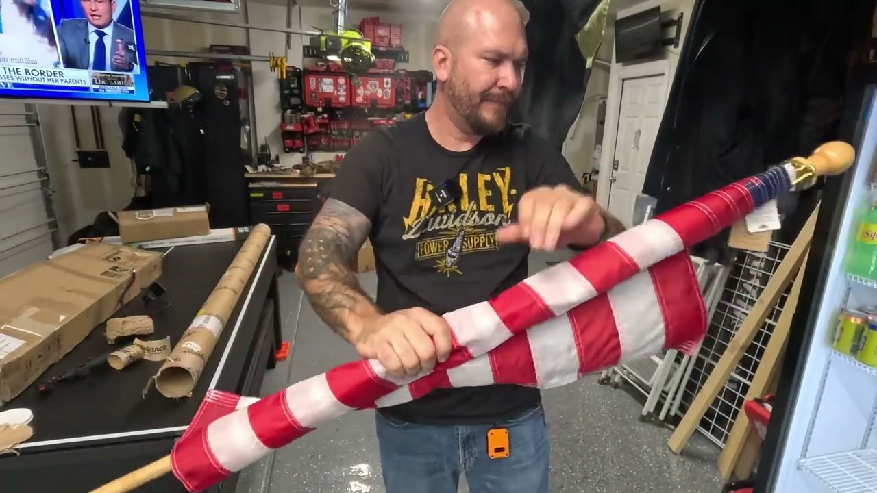 New American flag from Allegiance Flag Supply