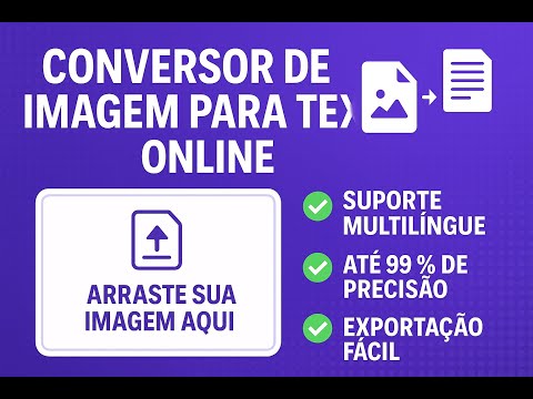 Conversor de Imagem para Texto Online