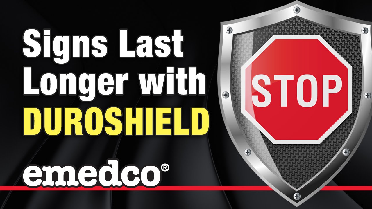 How a Protective Topcoat Can Give Your Traffic SIgn a Longer Life | Emedco Video