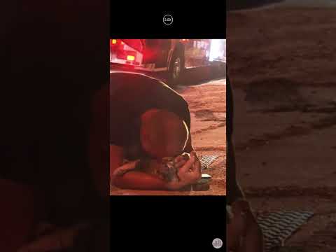 Courageous California Firefighters Save Manβs Cat From House Fire! Beautiful Ending #cats #shorts