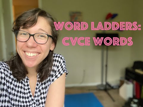 Word Ladders (CVCe)