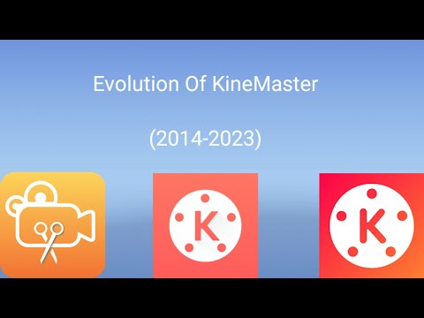 Evolution Of KineMaster (2014-2023)