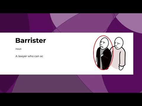 Barrister: a definition from Legal Choices