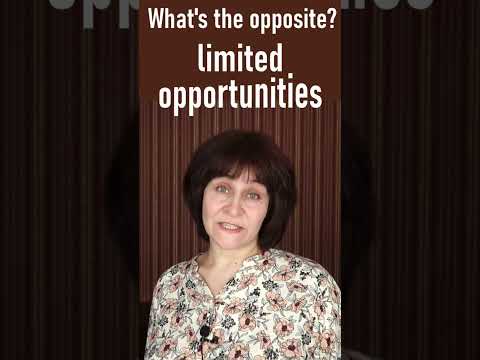 What's the OPPOSITE? English Vocabulary. #shorts