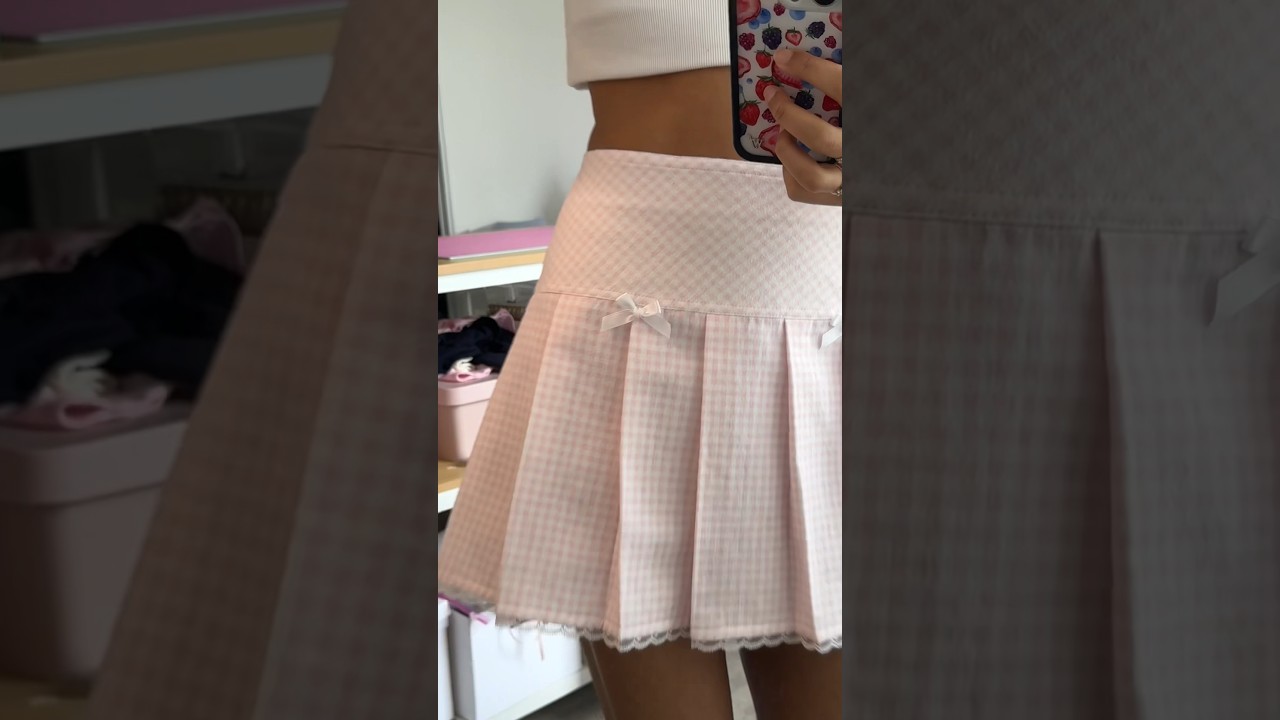 skirt diy using my pattern from my etsy! 🎀 & to my beginner sewers, would you try out this project?