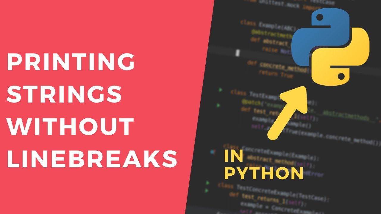 Printing without linebreaks - 1 Minute Python Tutorial #shorts