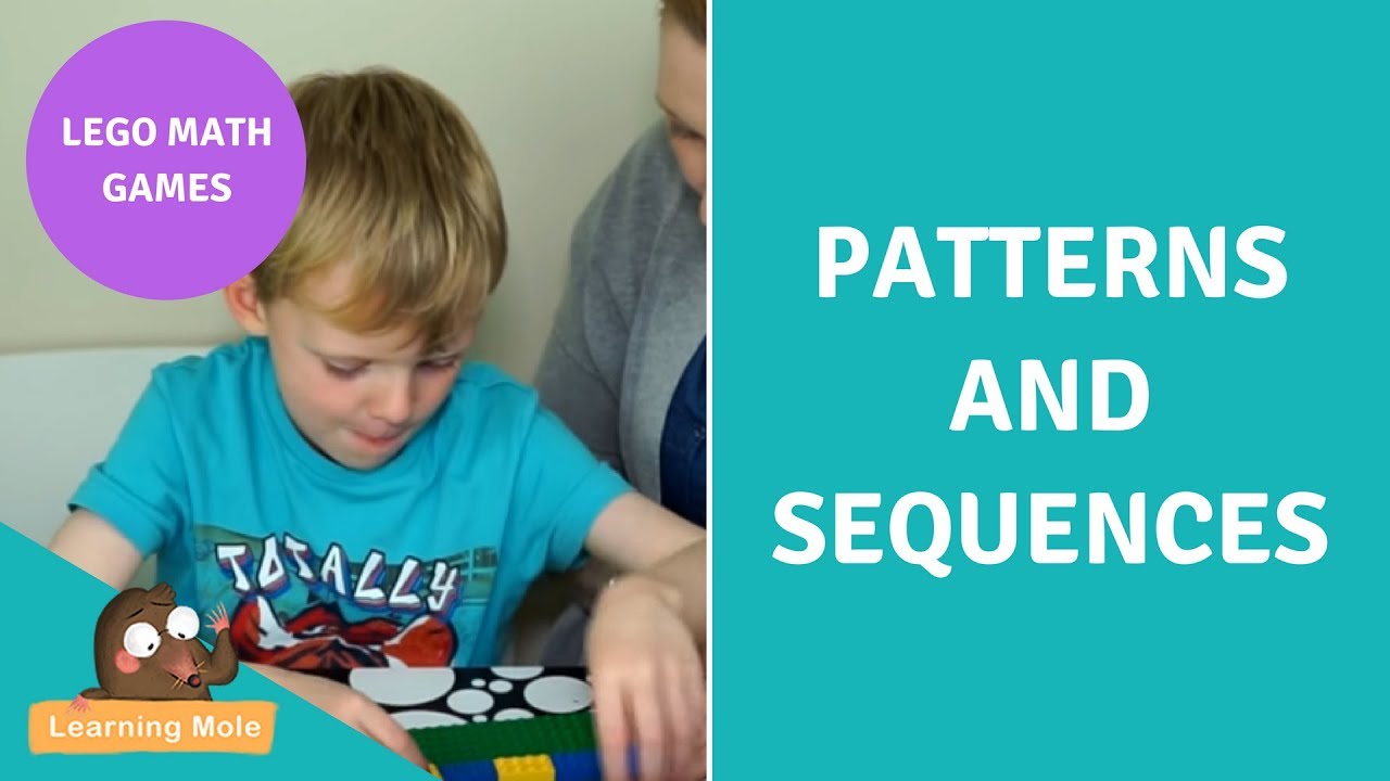 Lego Games | Patterns and Sequences for Kids | Creating Patterns and Sequences at Home