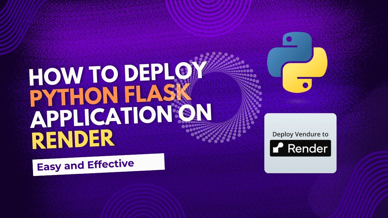 How to Deploy Python Flask Application on Render for free