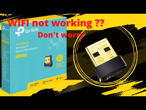 Wifi Not Working ??? Don't worry ! Here's the Solution - TP-Link USB WiFi Adapter for PC