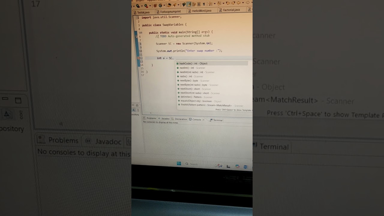 Swap Two Numbers Without Using Third Variable #cprogramming #codingforkids #computer#coding#shorts