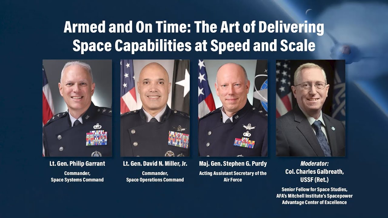 The Art of Delivering Space Capabilities at Speed and Scale | 2025 Air, Space & Cyber Conference