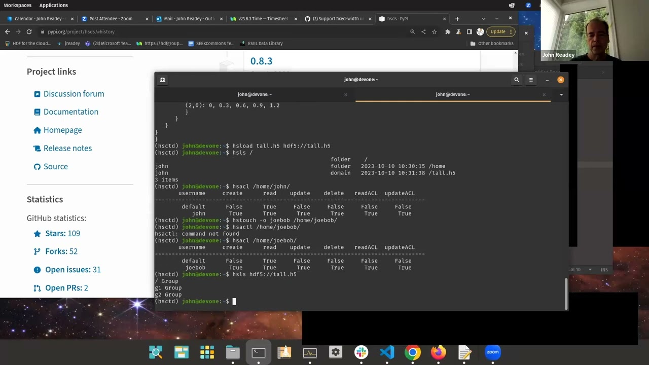 Using the HSDS Python package + some recent HSDS issues - Call the ...