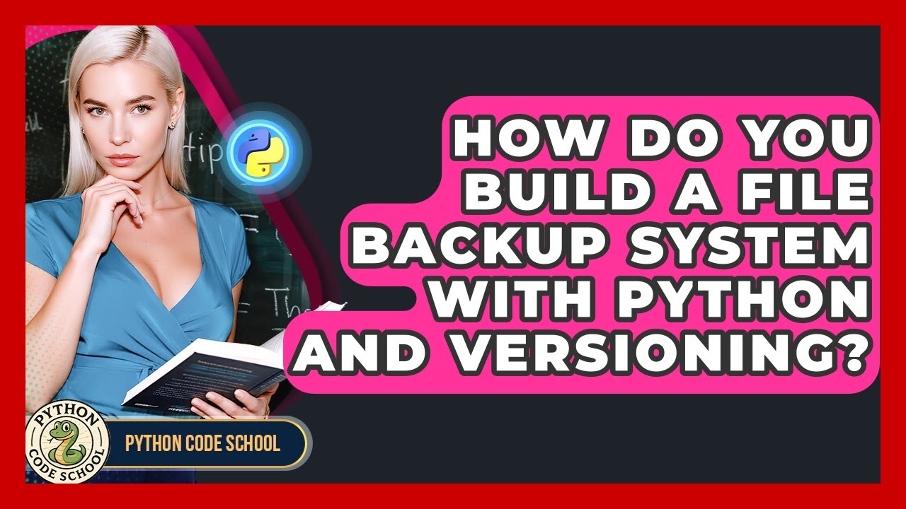 How Do You Build A File Backup System With Python And Versioning? - Python Code School