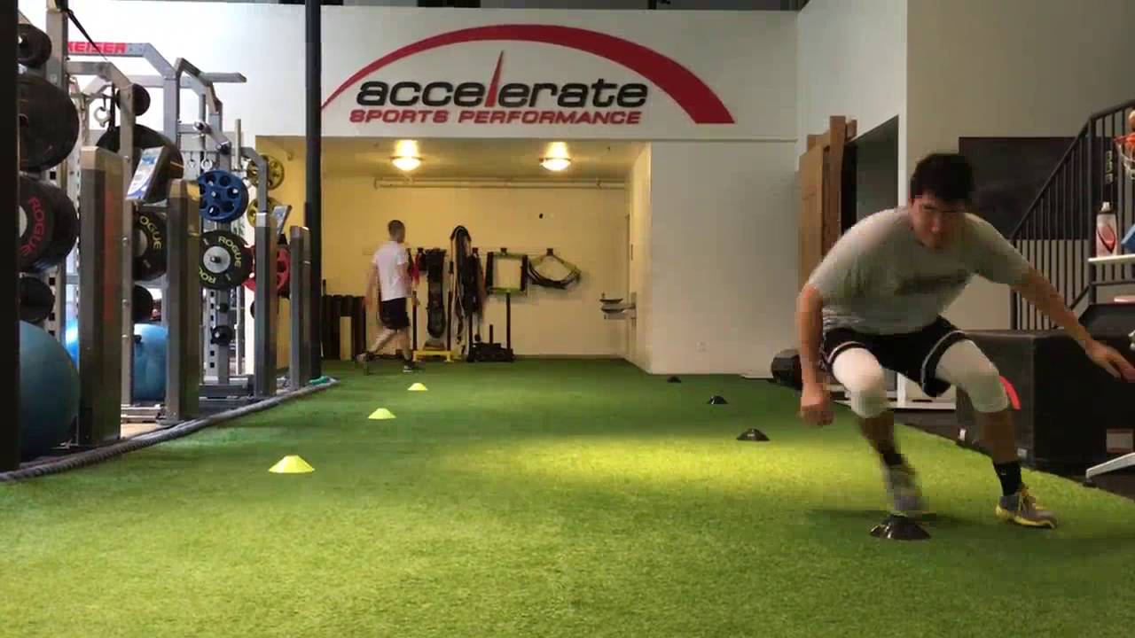 7 Cone Drill - Lateral Shuffle