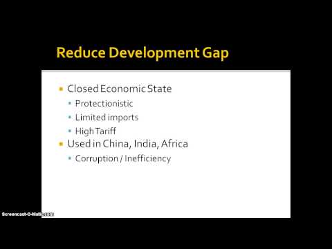 AP Human Geography - Self Sufficiency and International Trade