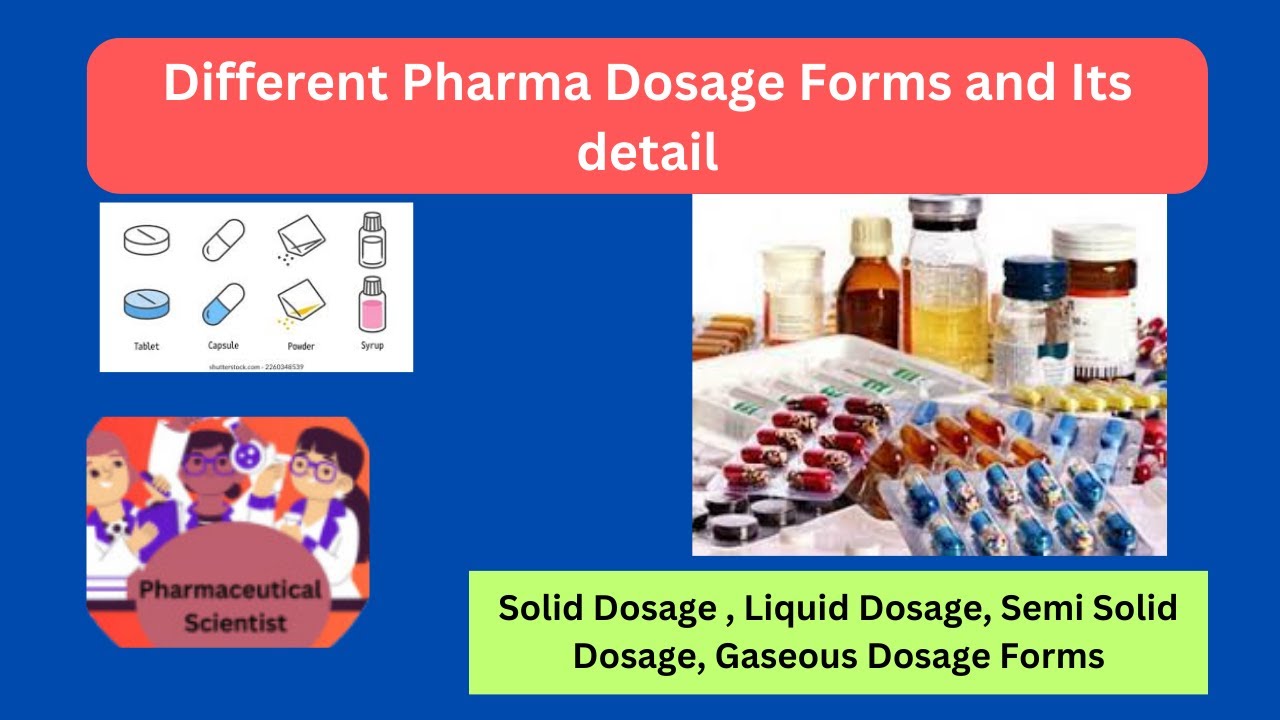 What are Pharmaceutical Dosage Forms | #tablets  | #capsules  | Solid | Semi Solid | Liquid