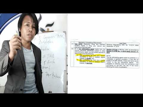 TAX 1%, TAX 2%: TAMP Top Withholding Agent π