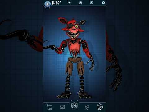 Withered Foxy FNaF Workshop & Voice Line Animation