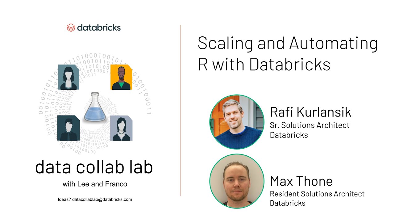 Data Collab Lab | Scaling and Automating R with Databricks