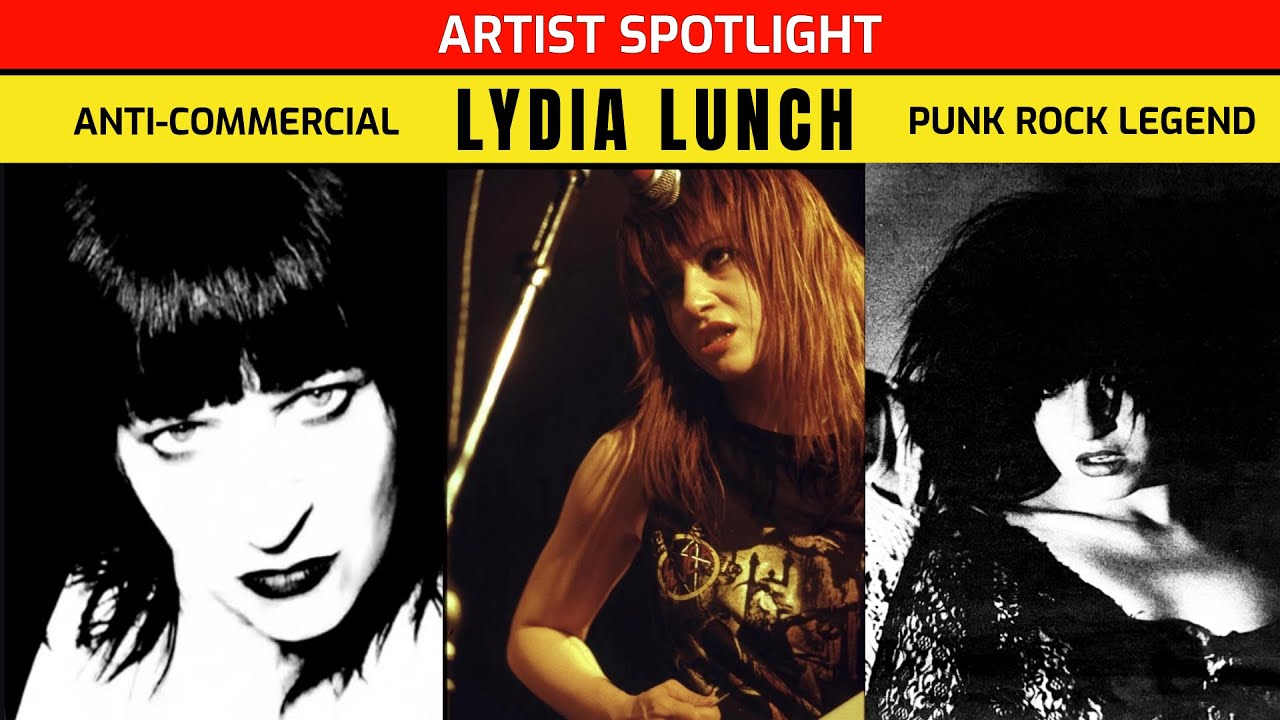 Influential Punk Rock Legend Lydia Lunch, a spotlight on her work and legacy #punkrock #womeninrock