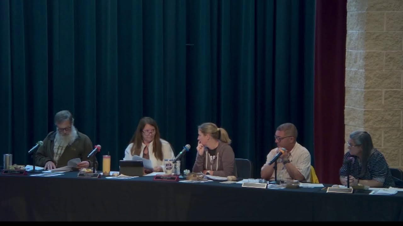 RCS BOE Special Meeting October 28, 2025