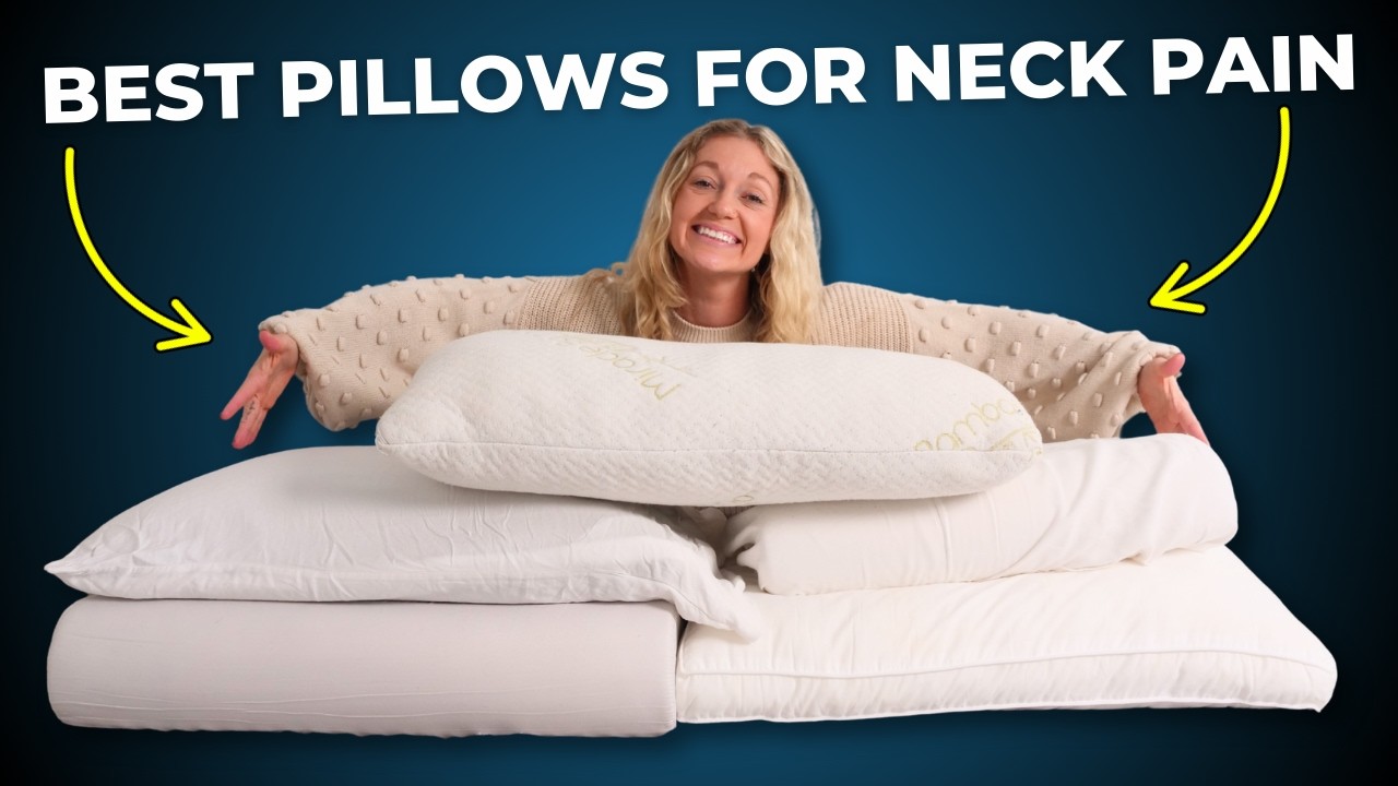 The Best Pillows For Neck Pain - My Top 6 Favorite Pillows!