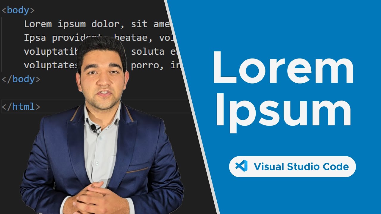 How to Auto-Generate Lorem Ipsum in VS Code (Quick Tip)