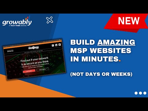 Build an amazing MSP Website in 60 Seconds (kinda 😜)