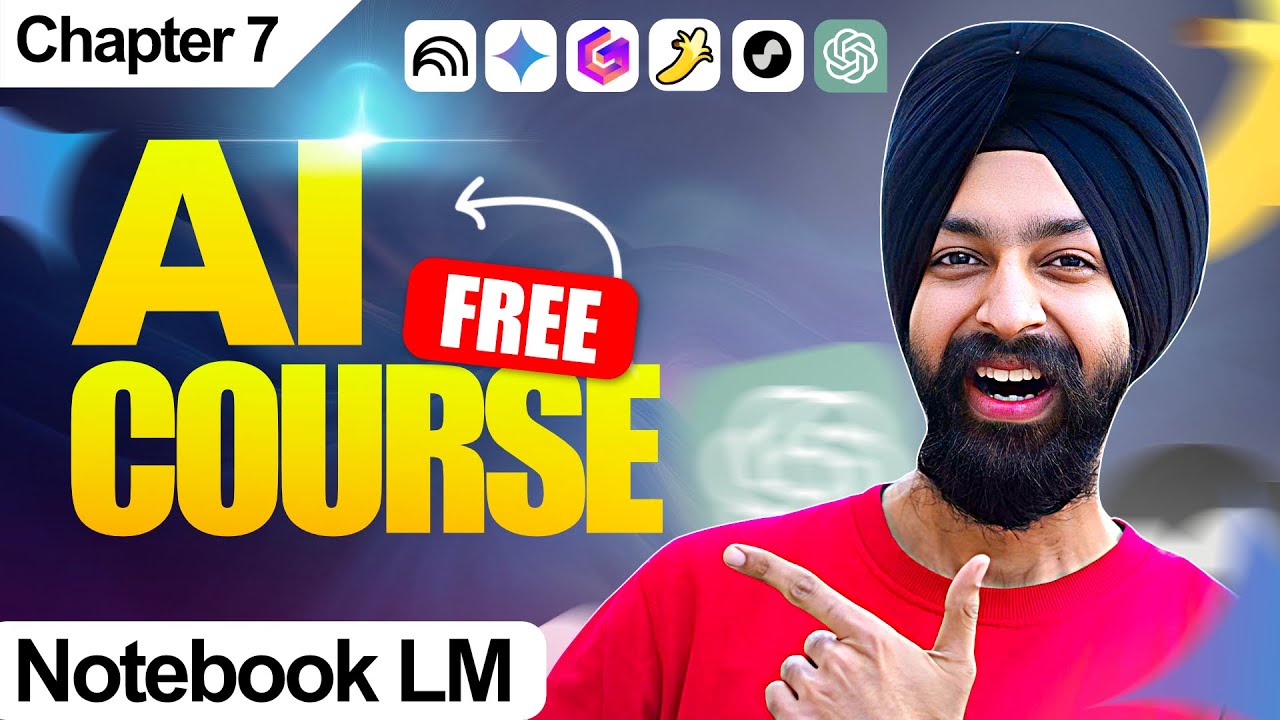 Free AI COURSE for Beginners – Class 7 - Notebook LM - Explained Easy #course #ai
