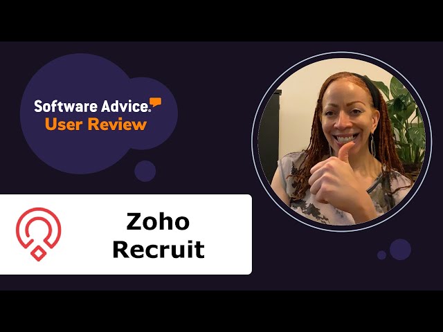 Zoho Recruit Software Reviews, Demo & Pricing - 2025