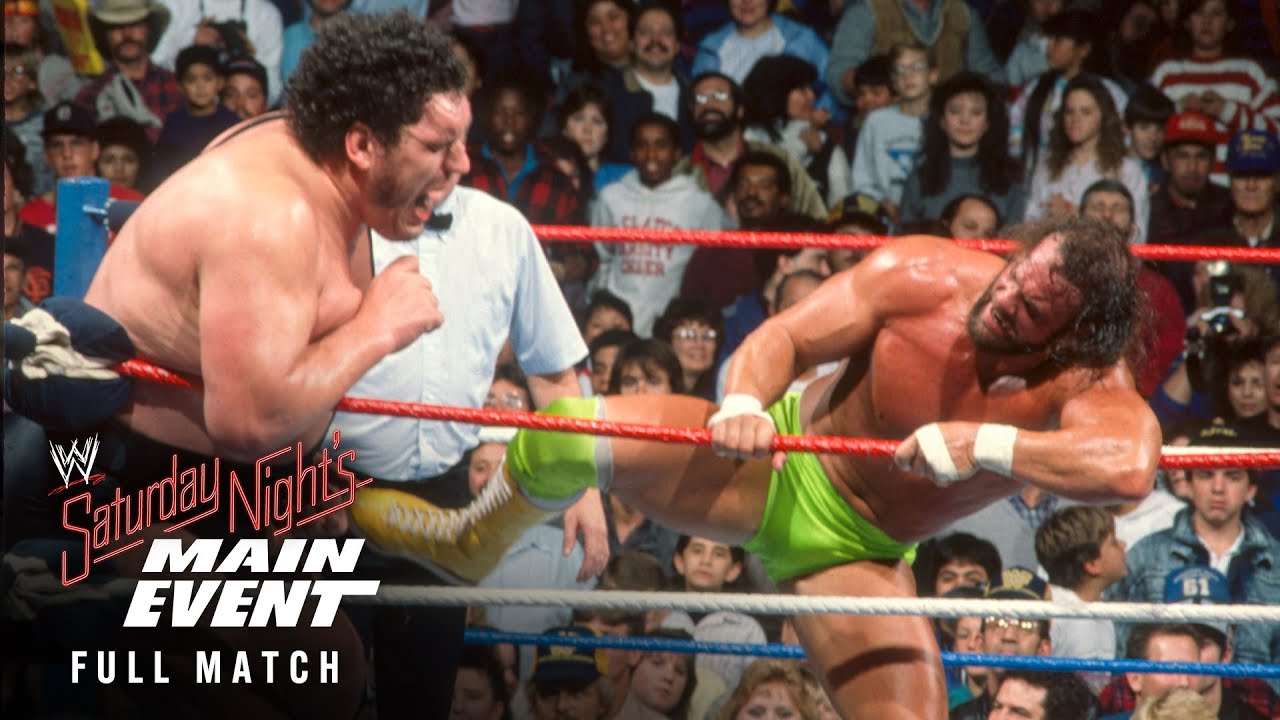 FULL MATCH: Randy Savage vs. Andre the Giant | WWE Title: Saturday Night’s Main Event, Nov. 26, 1988
