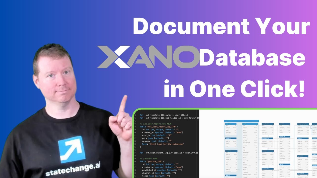 Document Your Xano Database with One Click!