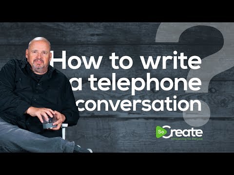 SoCreate - How to Write a Phone Conversation in a Screenplay