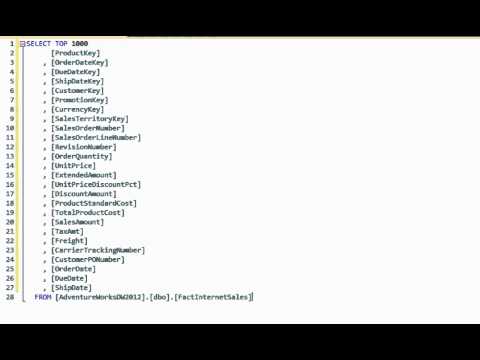 Column Cut Copy Paste in VS SSMS and PowerShell – Arcane Code