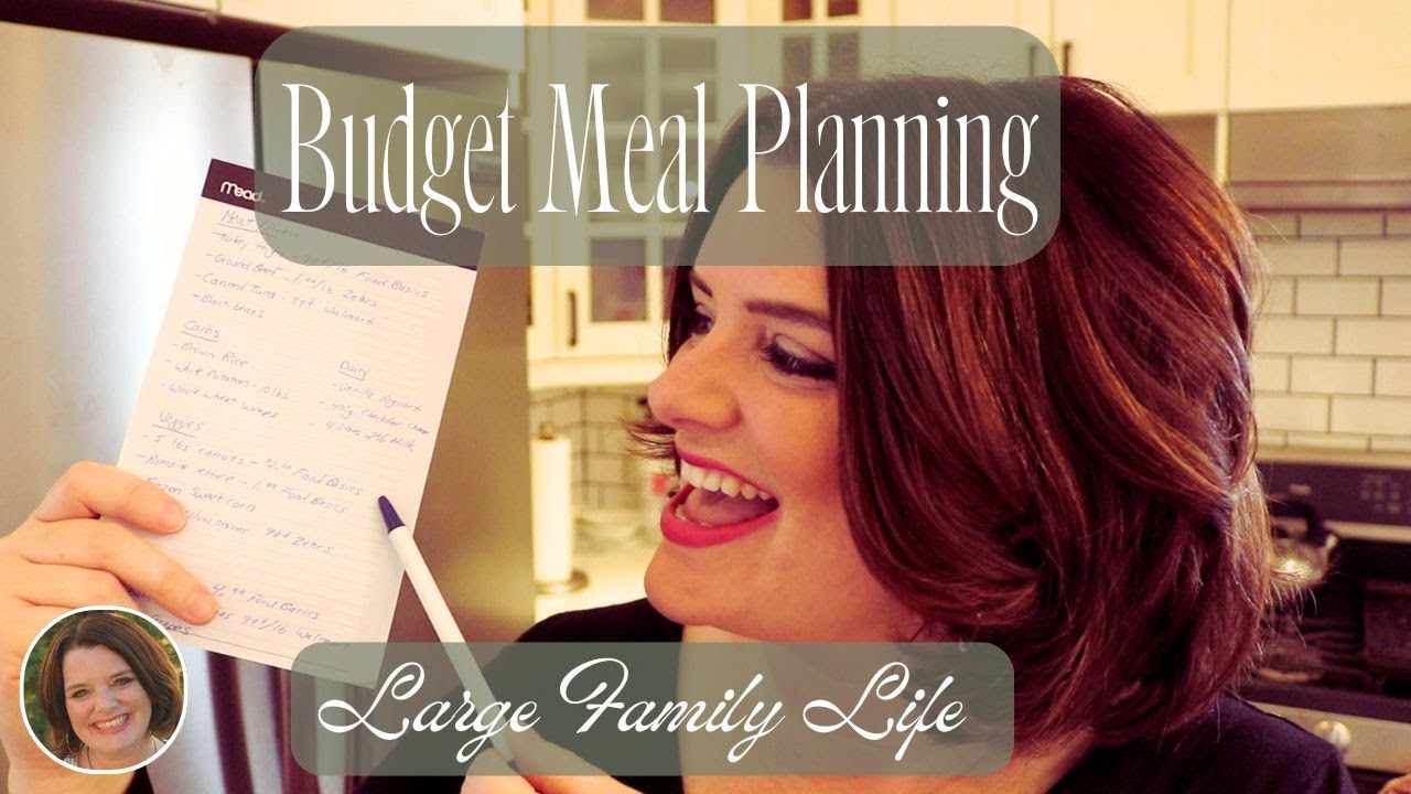 CHEAP MEAL PLANNING - FREE PRINTABLE!