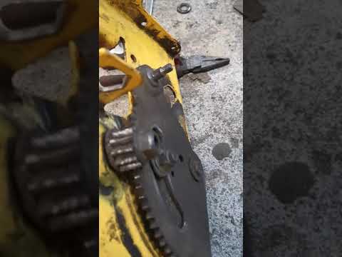Cub cadet steering shaft fix