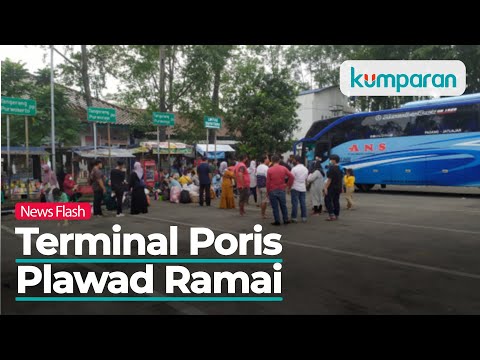 Terminal Poris Plawad Kembali Diserbu Penumpang | kumparan.com